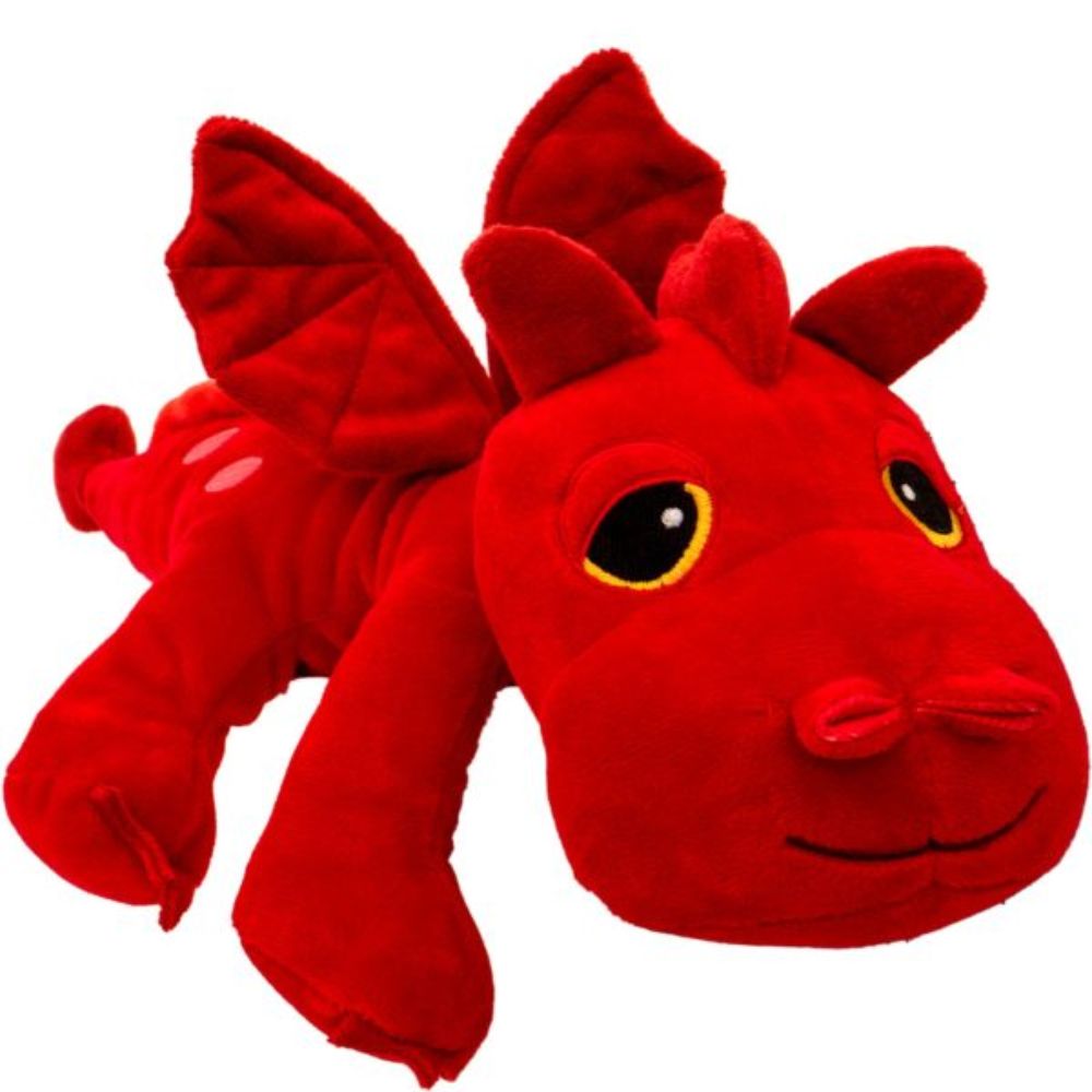 Suki Gifts Medium Red Dragon Plush – Old Railway Line Garden Centre
