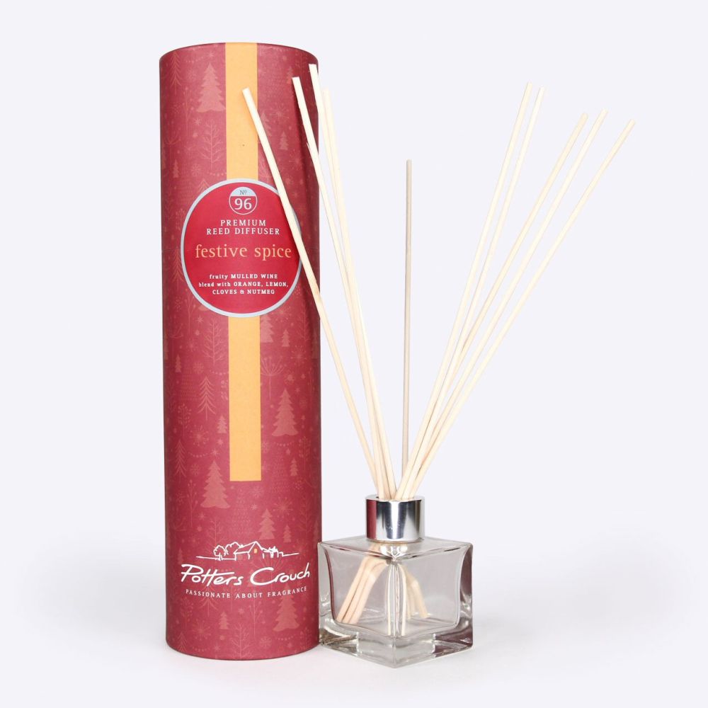 Potters Crouch Festive Spice Reed Diffuser – Old Railway Line Garden Centre