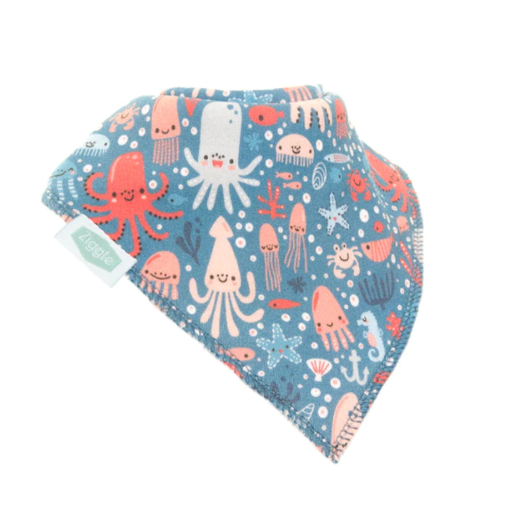 Ziggle Baby Under The Sea Bib – Old Railway Line Garden Centre