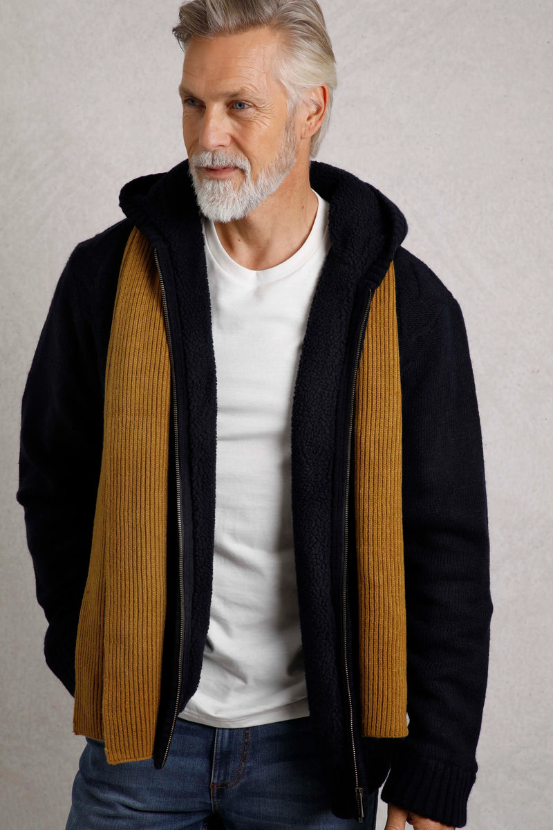 Weird Fish One Size Caramel Stornoway Ribbed Scarf – Old Railway Line ...