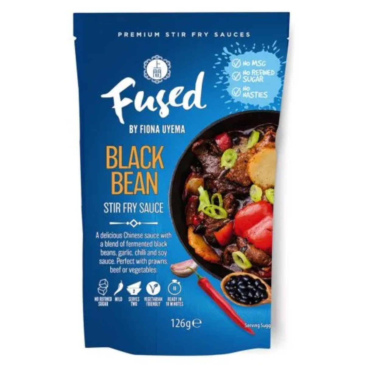 Fused by Fiona 100g Black Bean Stir Fry Sauce – Old Railway Line Garden ...
