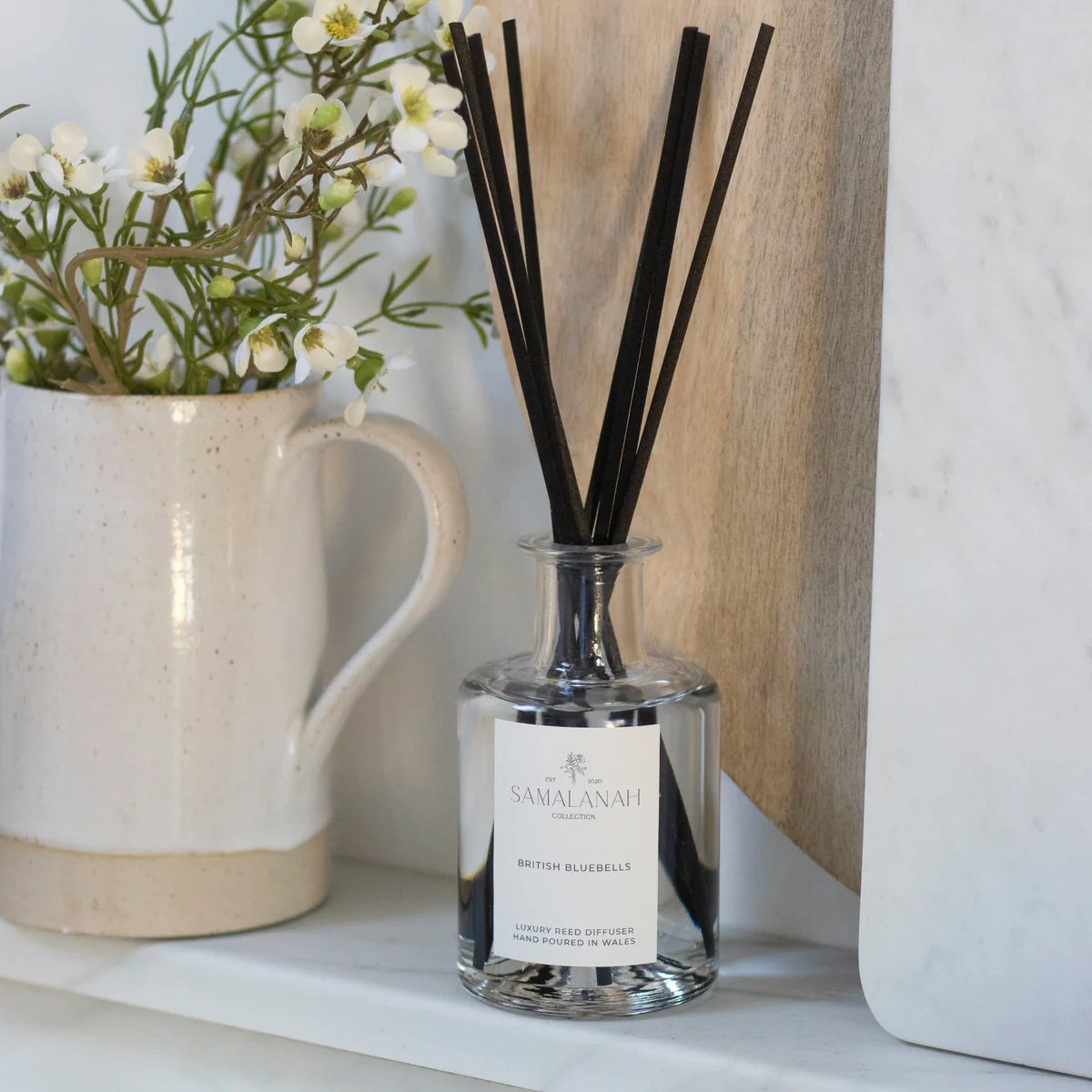 Samalanah Collection 200ml British Bluebells Reed Diffuser – Old ...