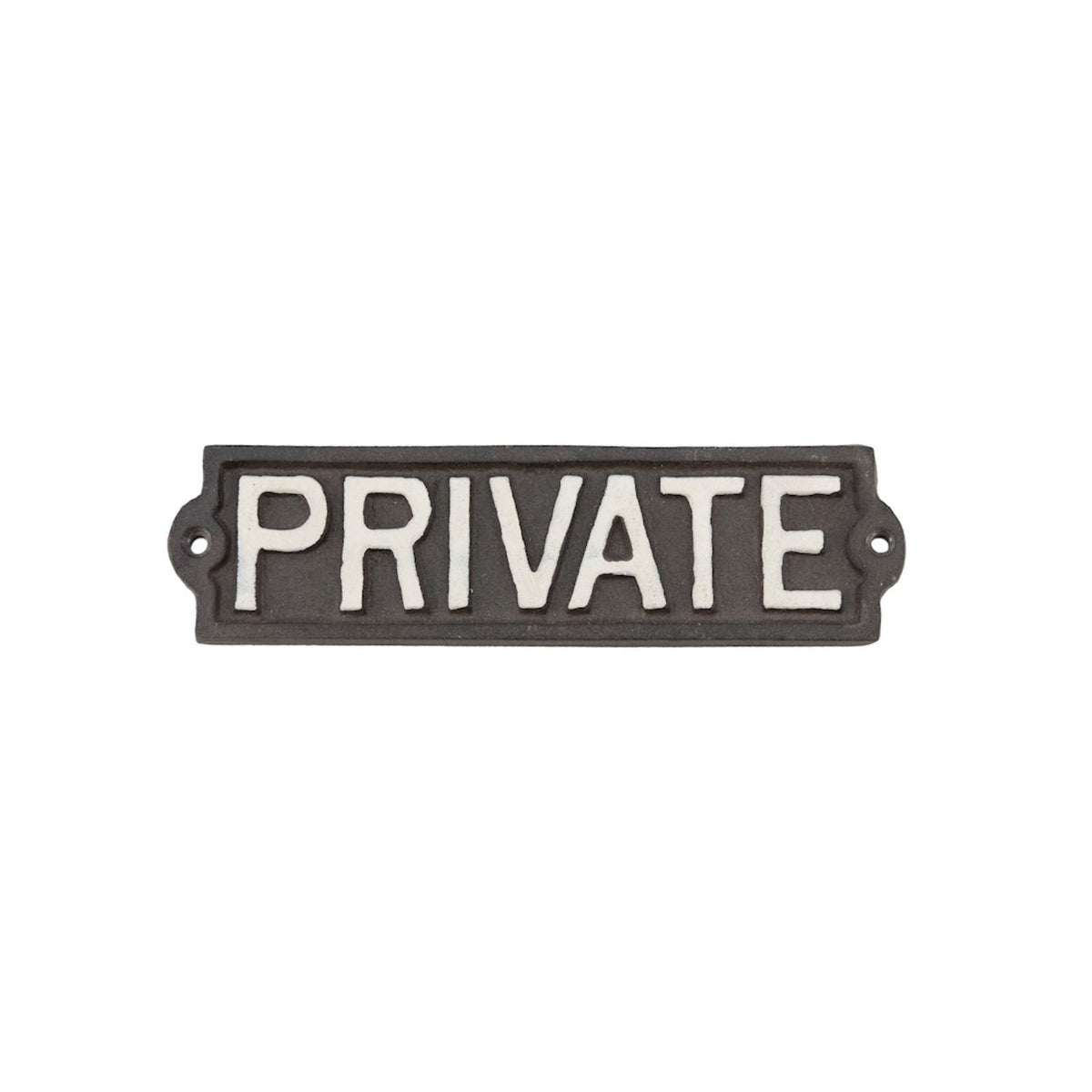 Ascalon 22cm Private Sign – Old Railway Line Garden Centre