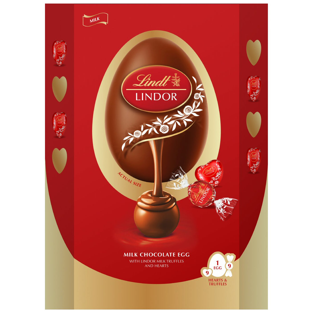 Lindt LINDOR 400g Hearts & Truffles Easter Egg – Old Railway Line ...