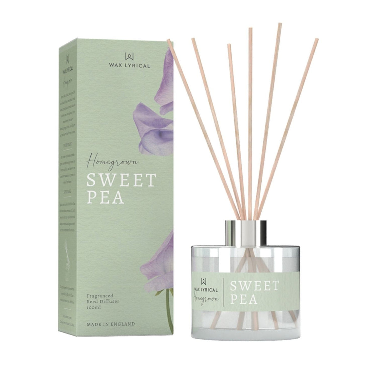 Wax Lyrical 100ml Sweet Pea Reed Diffuser - HG0301 – Old Railway Line ...