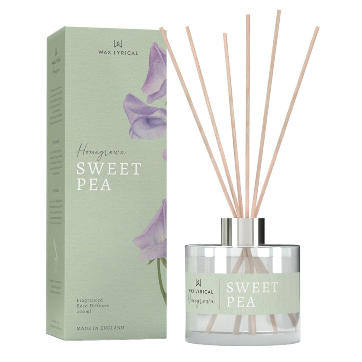 Wax Lyrical 200ml Sweet Pea Reed Diffuser - HG0401 – Old Railway Line ...
