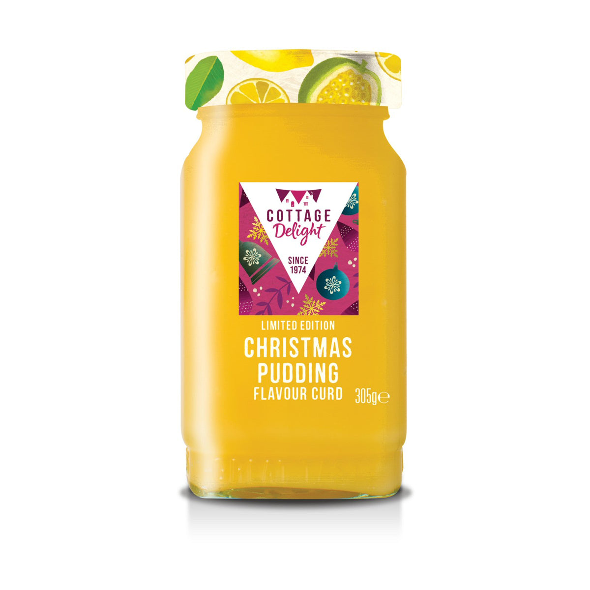 Cottage Delight 305g Christmas Pudding Curd – Old Railway Line Garden ...