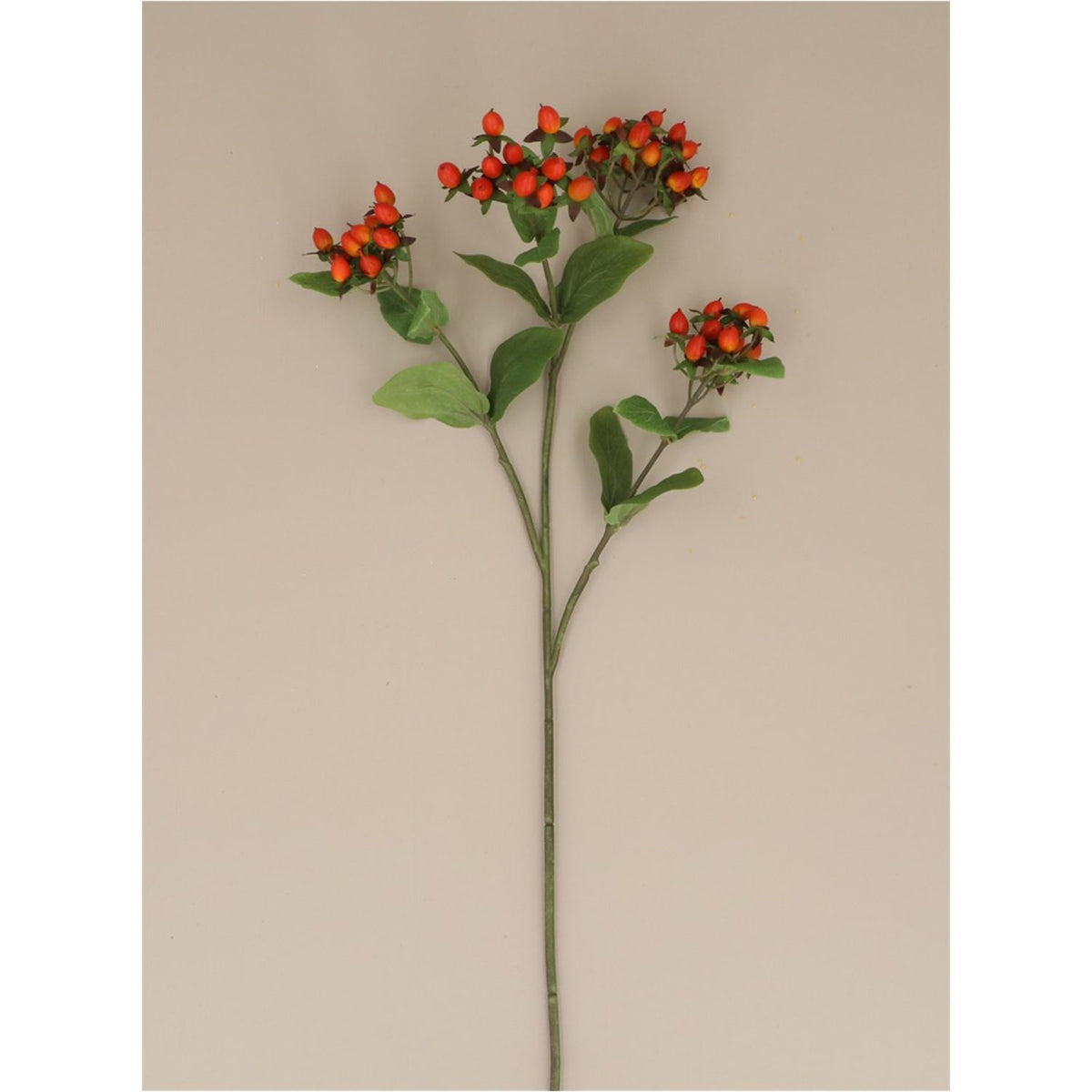 Gisela Graham 85cm Dark Orange Berry Spray Artificial Flowers – Old ...