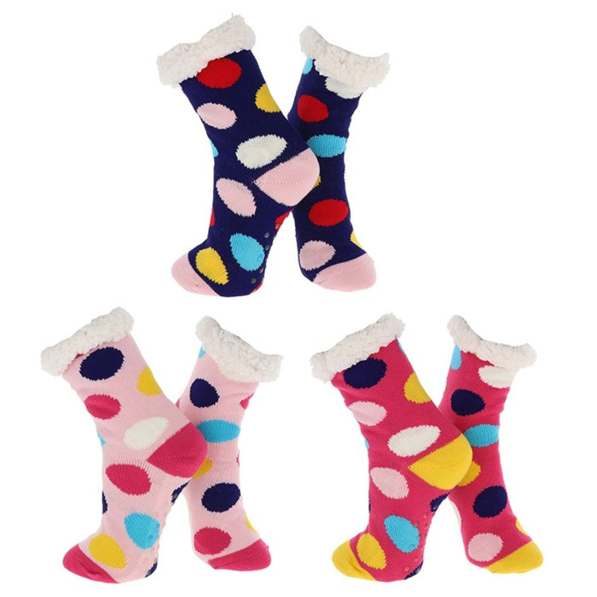 Nuzzles Ladies Dotty Socks - Choice of 3 – Old Railway Line Garden Centre