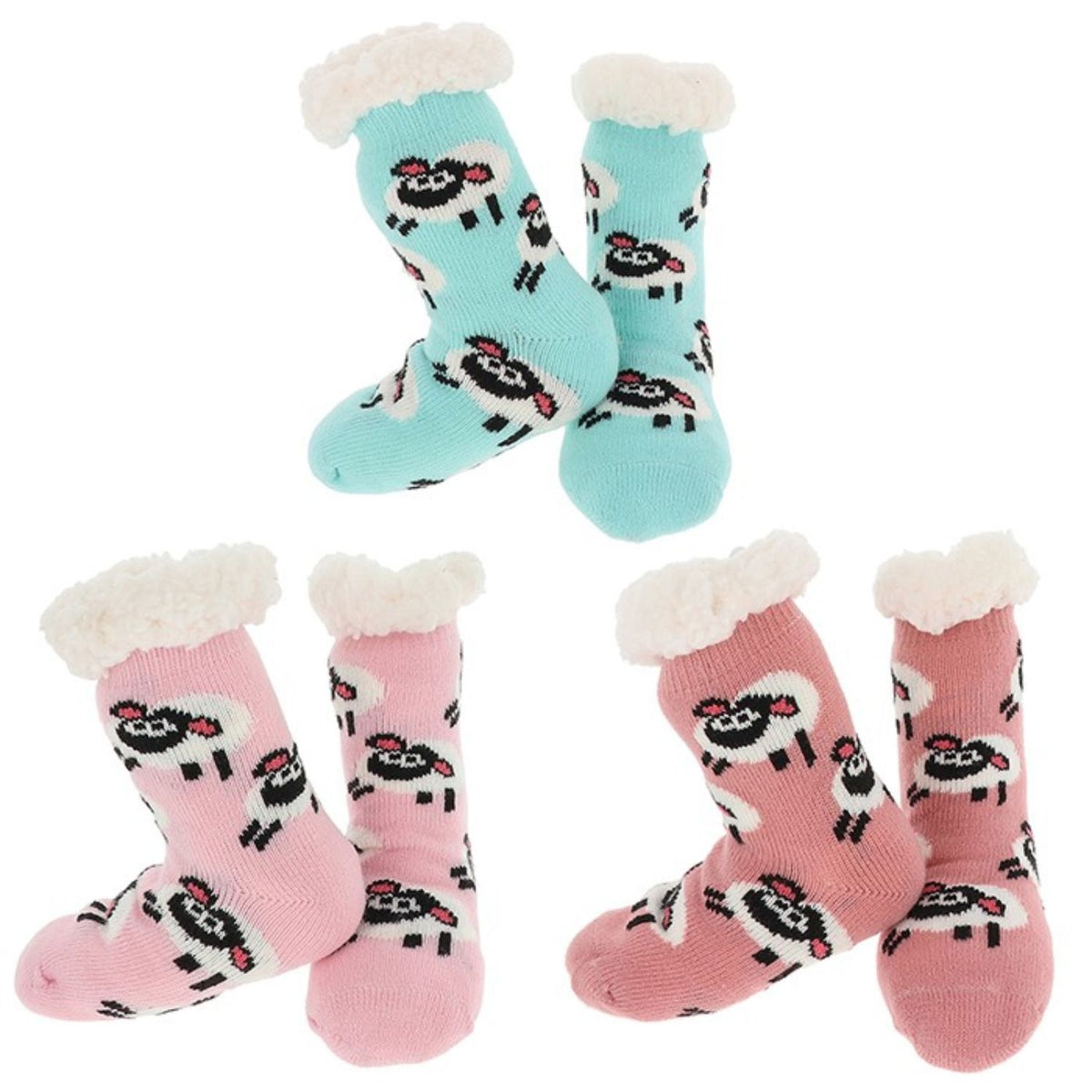 Nuzzles Girls Sheep Socks - Choice of 3 – Old Railway Line Garden Centre