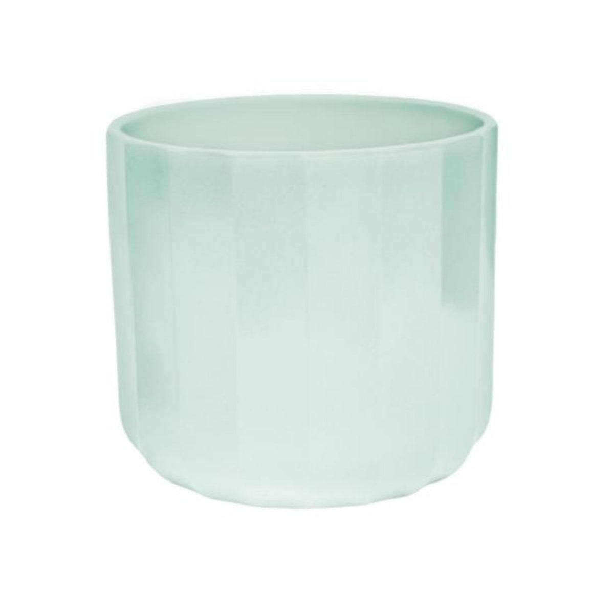 Ivyline 15cm Mint Green Geo Positano Pot – Old Railway Line Garden Centre