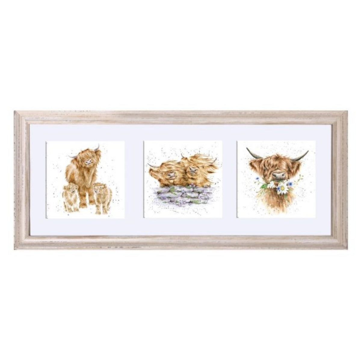 Wrendale 61cm A Trio of Highland Cows Picture Frame – Old Railway Line ...