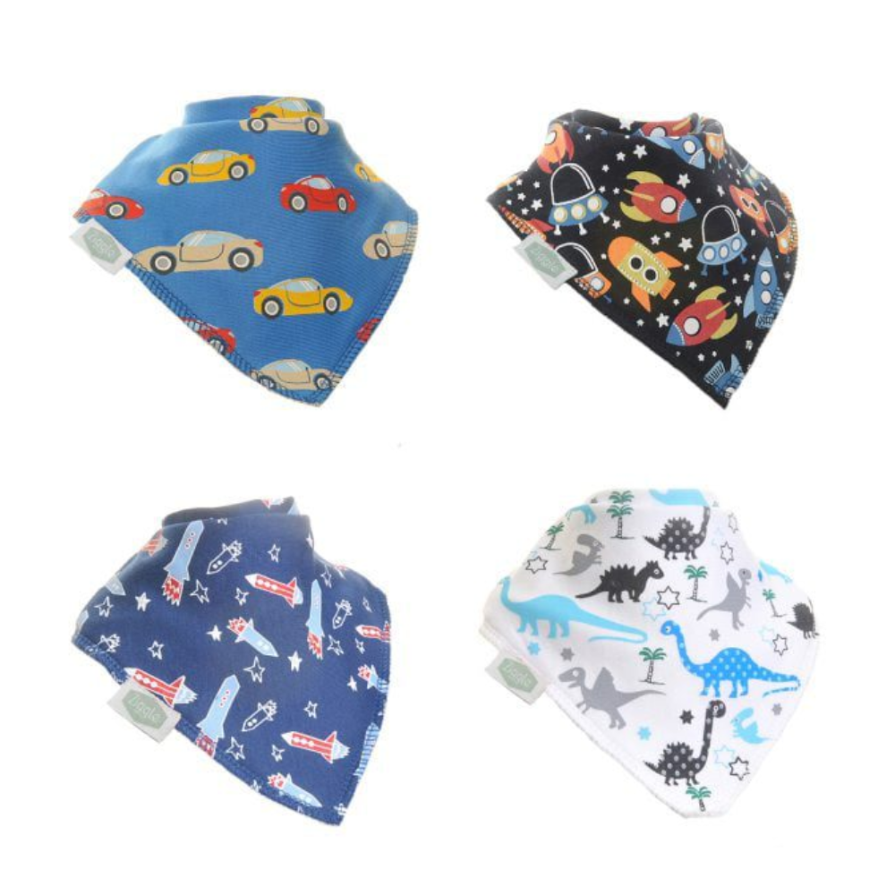 Ziggle Baby Boysterous Bib Set – Old Railway Line Garden Centre