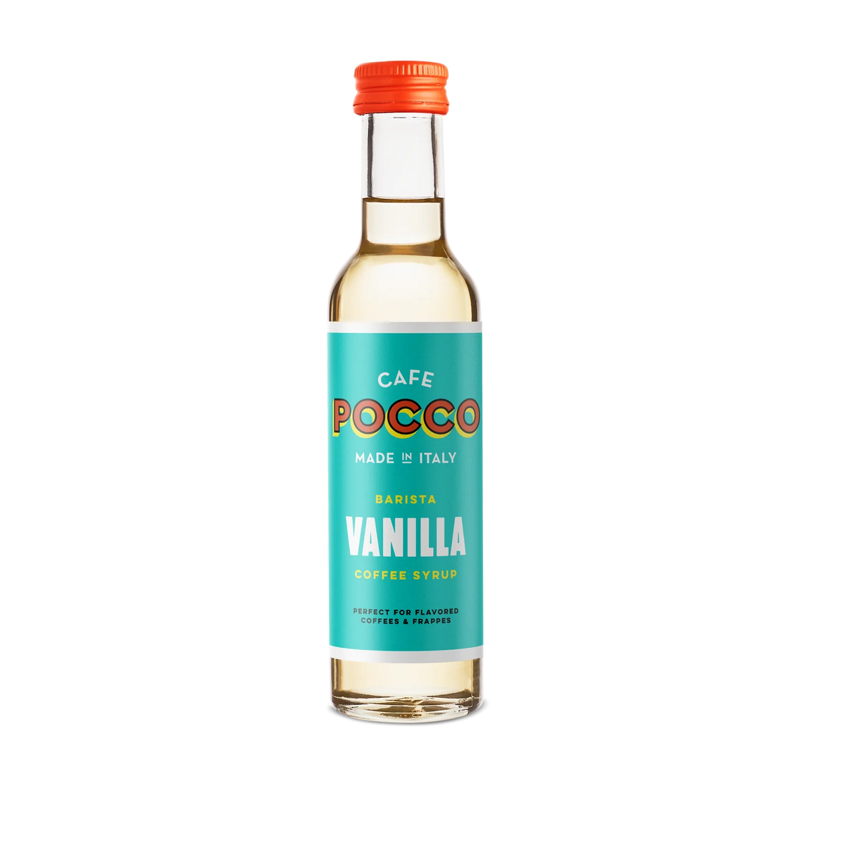 Cafe Pocco 25cl Vanilla Coffee Syrup – Old Railway Line Garden Centre