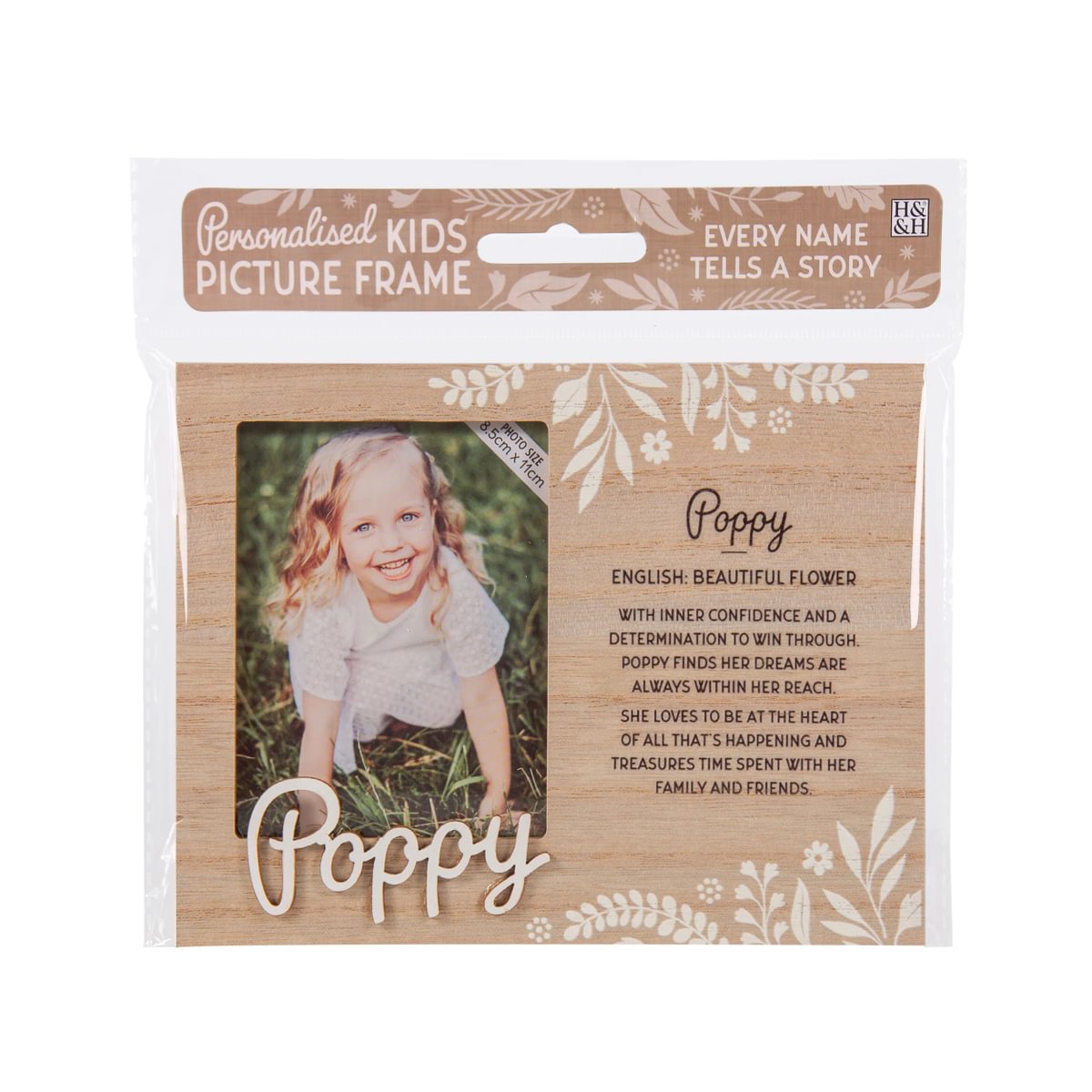 History & Heraldry Poppy Picture Frame – Old Railway Line Garden Centre