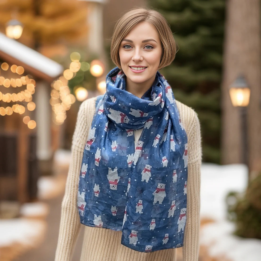 Black Ginger 180cm Proud Polar Scarf - 736-514 – Old Railway Line ...