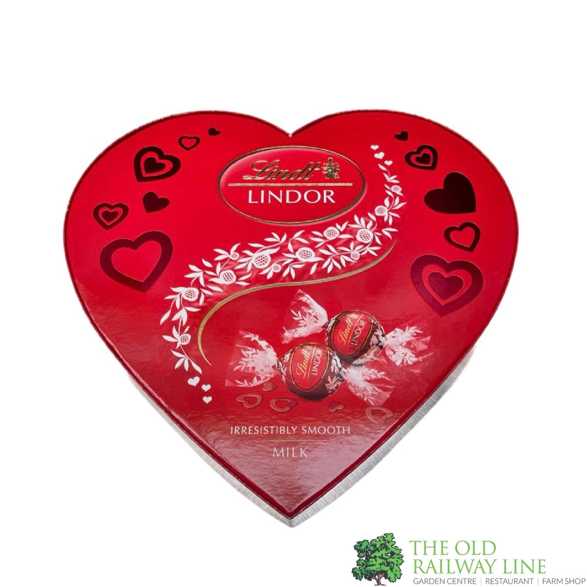 Lindt 200g Lindor Milk Chocolate Heart Box – Old Railway Line Garden Centre