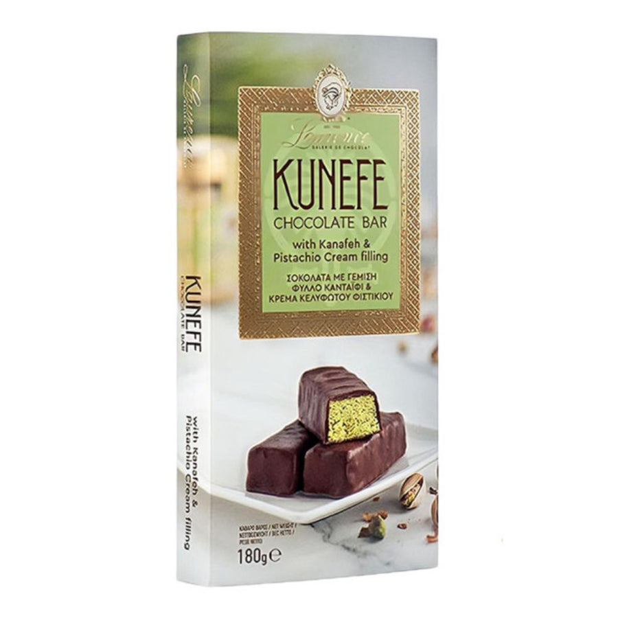 Bon Bon's 180g Kunefe Kanafeh & Pistachio Cream Filled Chocolate Bar ...