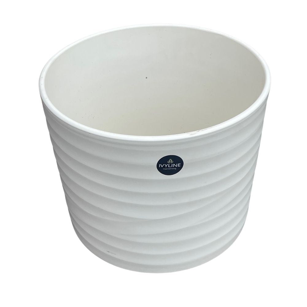 Ivyline 28.5cm Ivory Specimen Pot – Old Railway Line Garden Centre