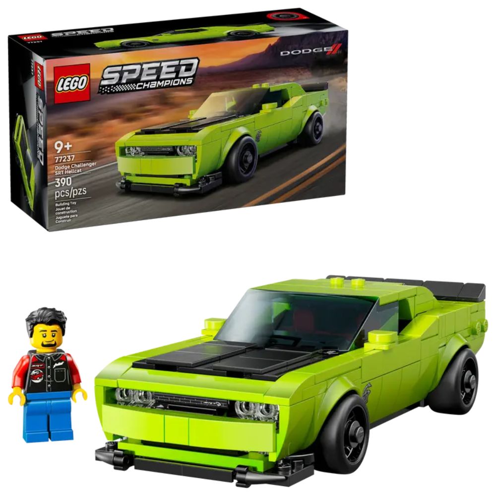 Lego Speed Champions Dodge Challenger SRT Hellcat Sports Car – Old ...