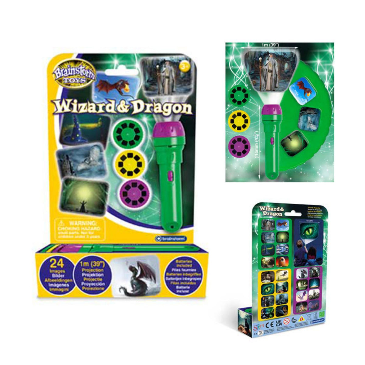 Brainstorm Wizard & Dragon Torch and Projector – Old Railway Line ...