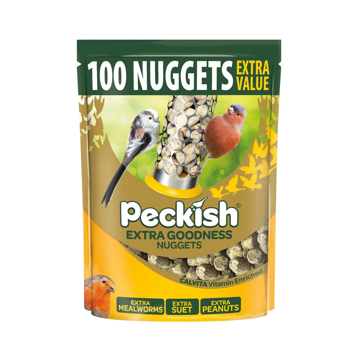 Peckish Extra Goodness High Energy Suet Nuggets for Wild Birds – Old ...