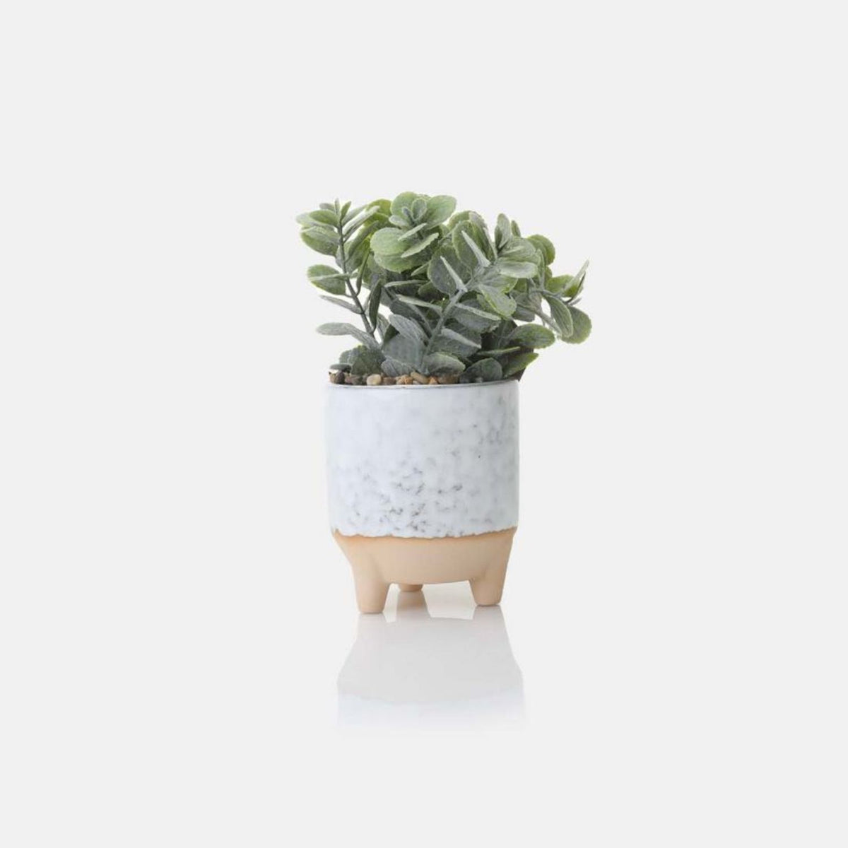 Koopman Ceramic Footed Artificial Plant Pot – Old Railway Line Garden ...