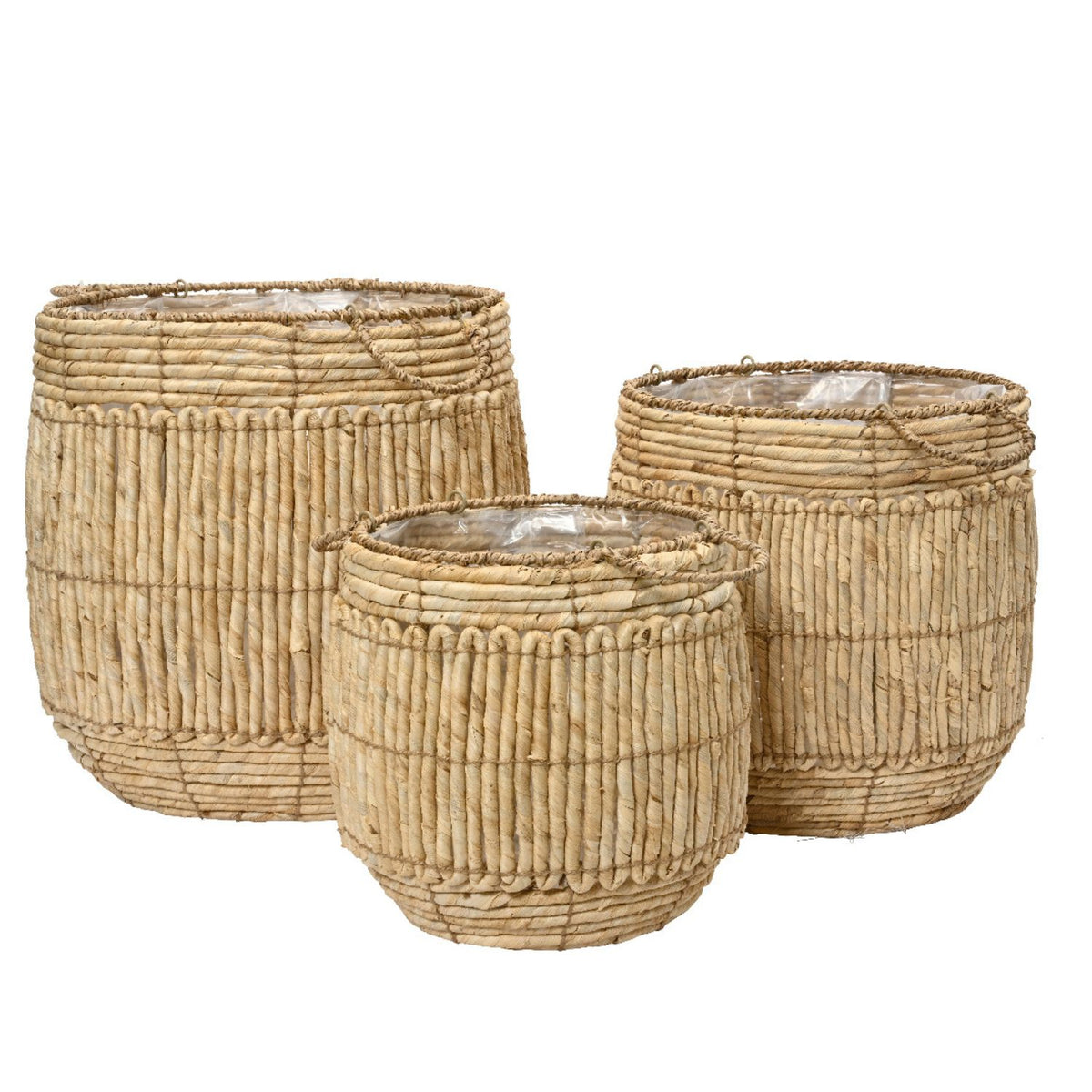 Kaemingk Sea Grass Planter (Large) – Old Railway Line Garden Centre