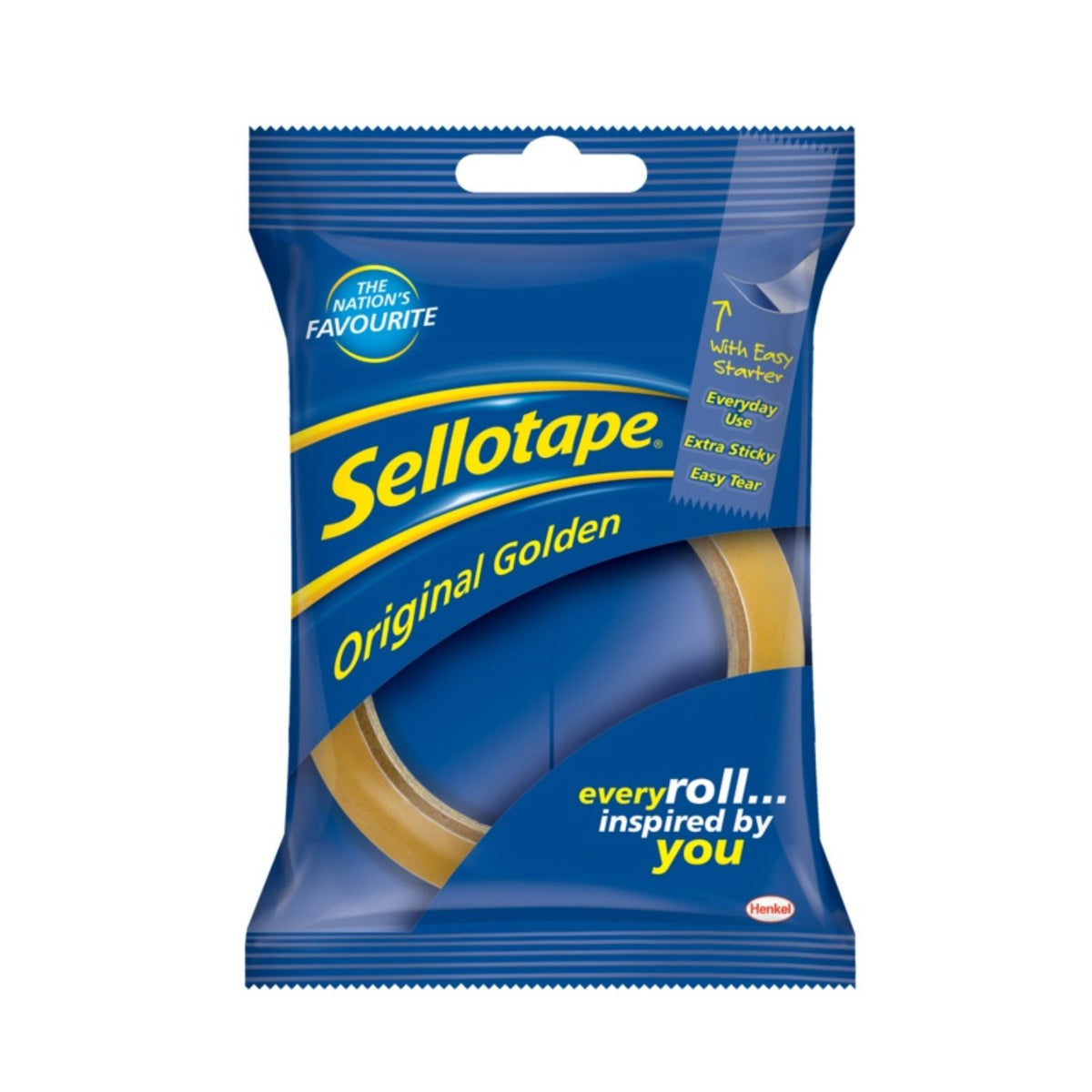 Sellotape 50m Original Golden Tape – Old Railway Line Garden Centre