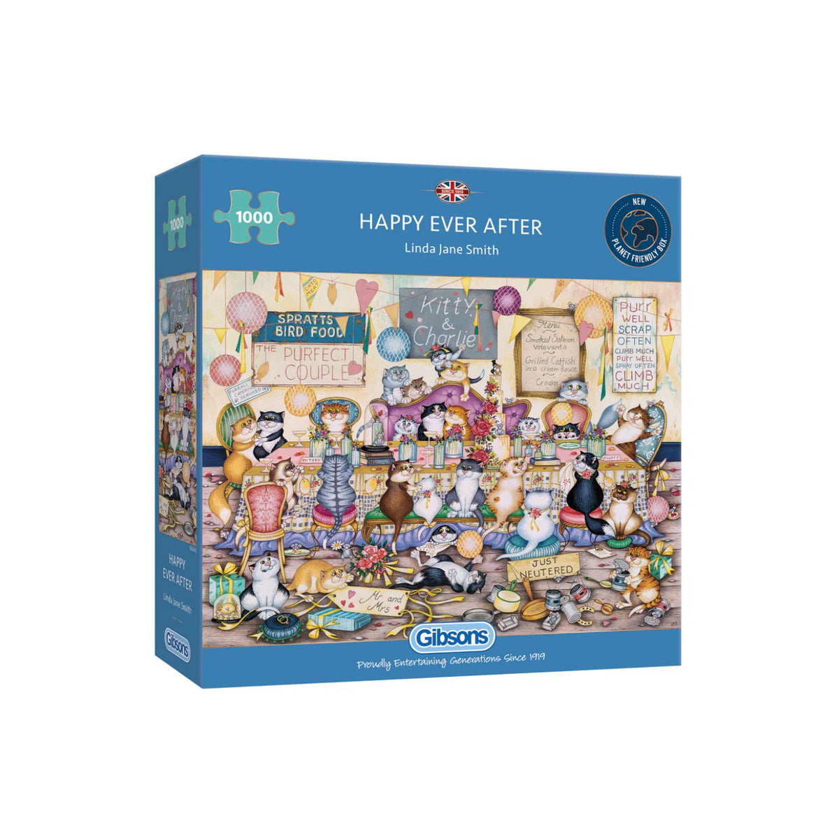 Gibsons Games 1000 Piece Happy Ever After Jigsaw Puzzle – Old Railway ...