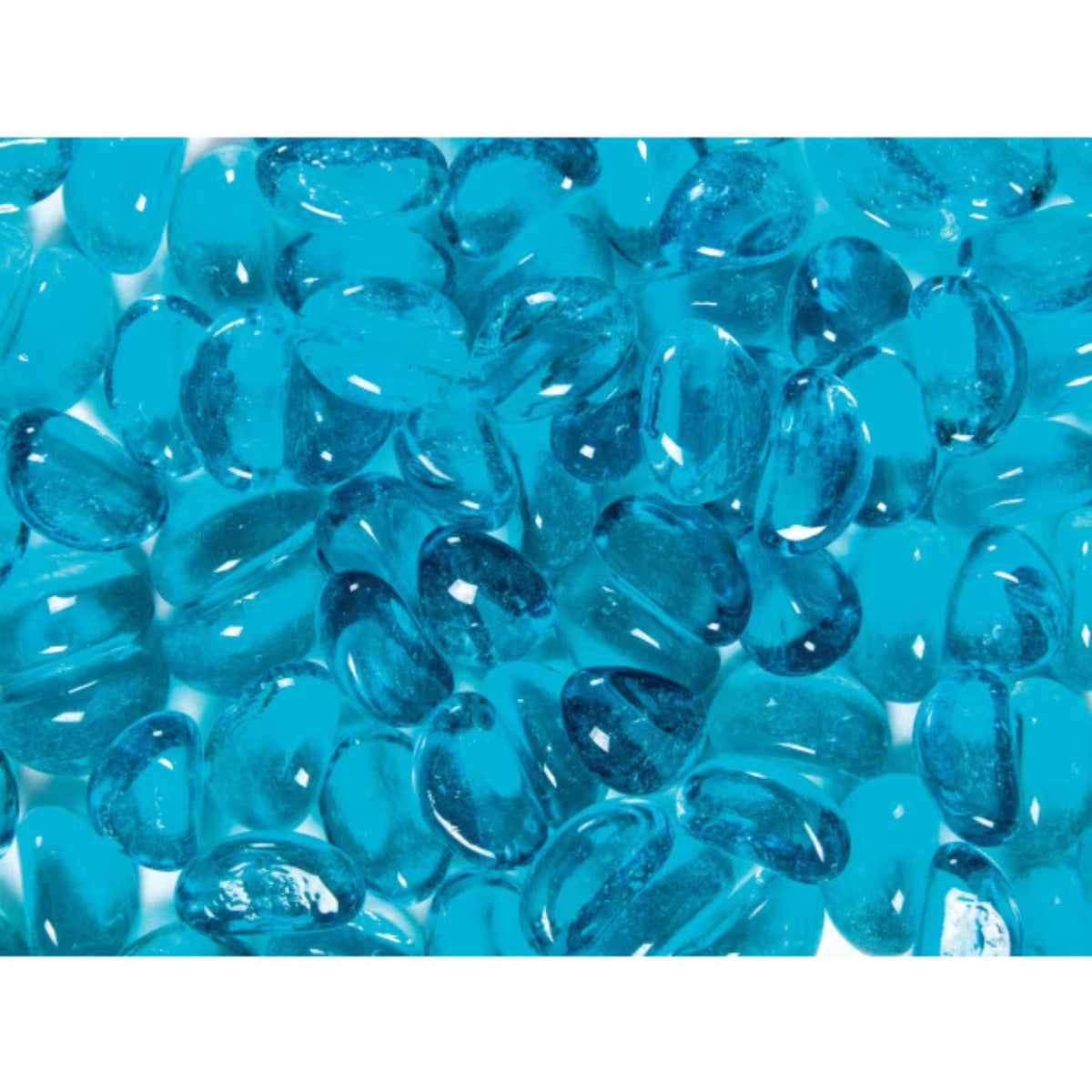Woodlodge 1kg Turquoise Cashew Glass Pot Toppers – Old Railway Line ...