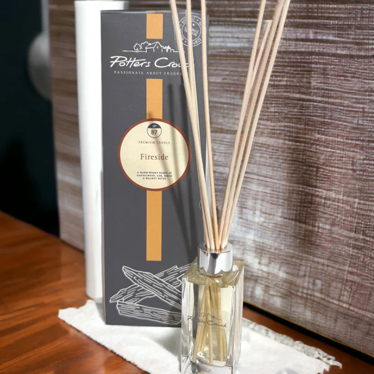 Potters Crouch Fireside Reed Diffuser – Old Railway Line Garden Centre