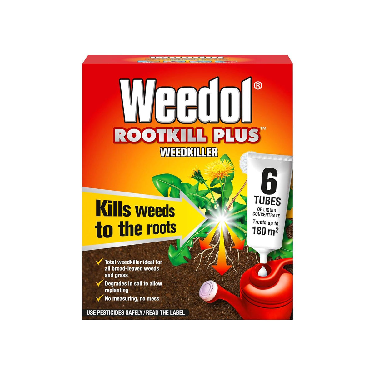 Weedol Rootkill Plus Weedkiller - 6 Tubes – Old Railway Line Garden Centre