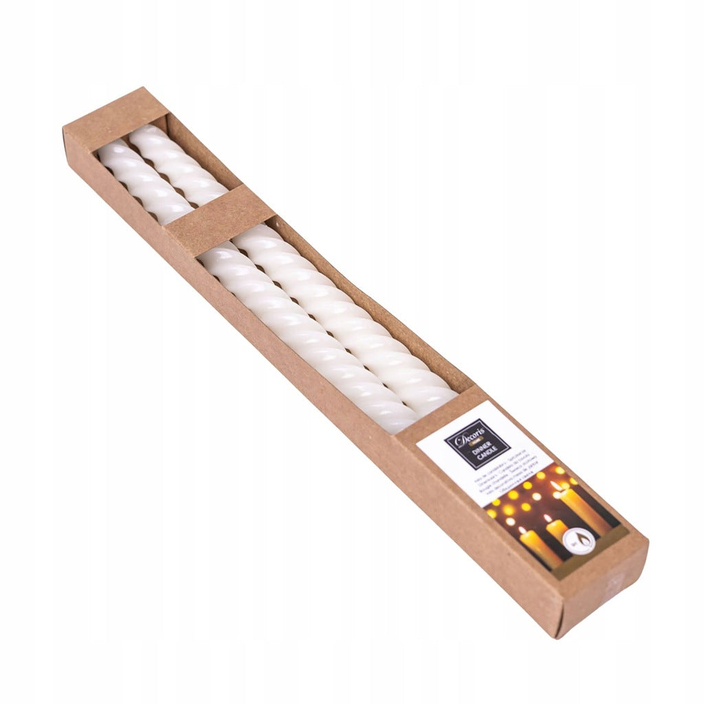 Decoris Cream Wax Pillar Candle (Set of 2) – Old Railway Line Garden Centre