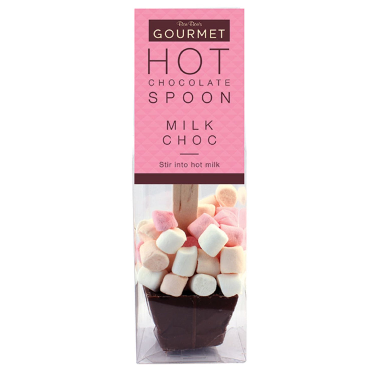 Bon Bon's 40g Gourmet Milk Chocolate Hot Chocolate Spoon – Old Railway ...
