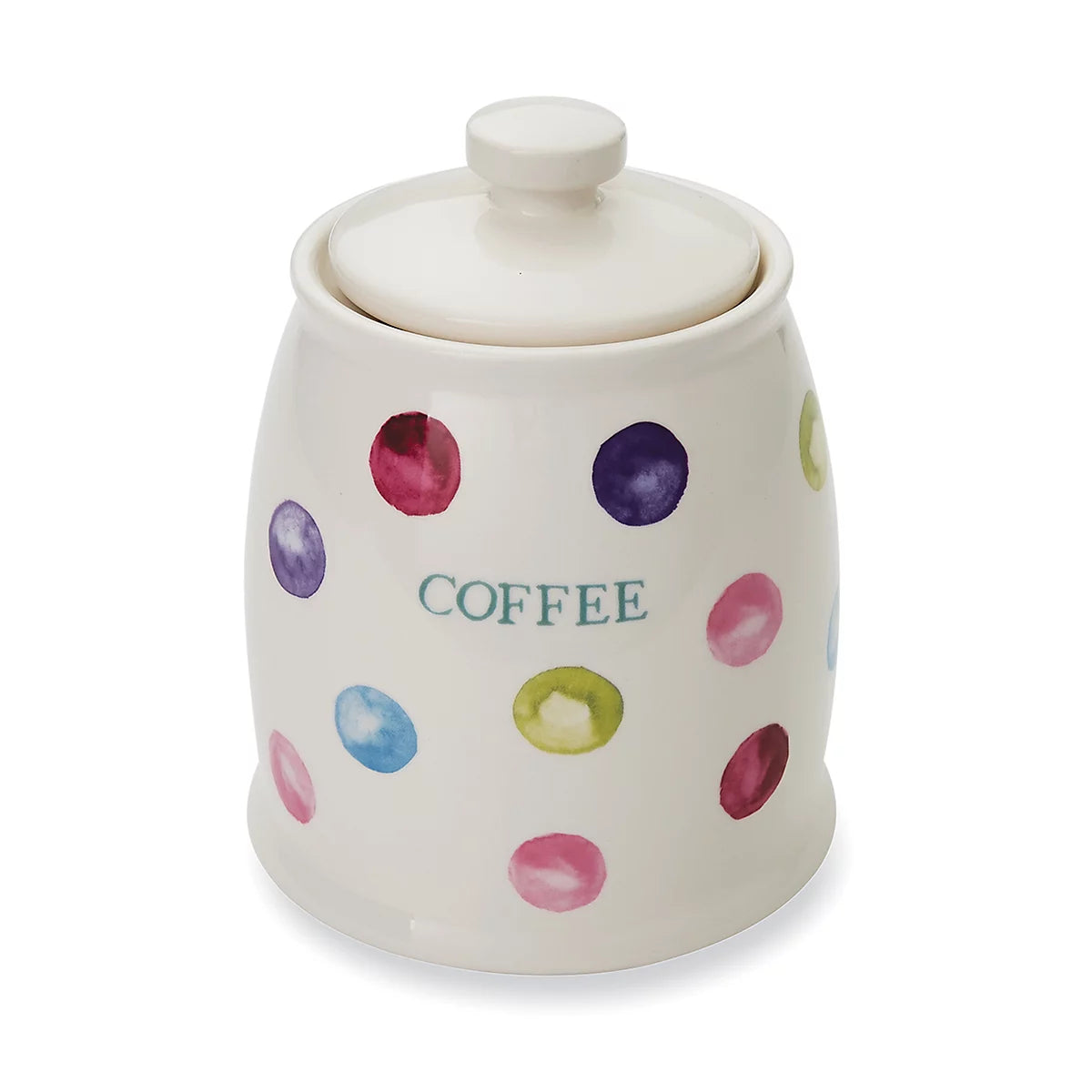 Cooksmart Spotty Dotty Coffee Canister – Old Railway Line Garden Centre