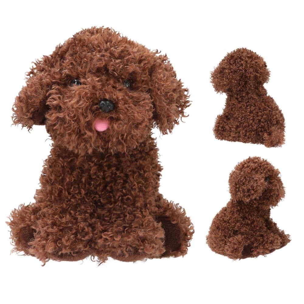Depesche TopModel 16cm Brown Poodle Plush – Old Railway Line Garden Centre