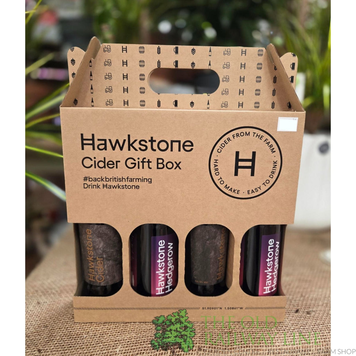 Hawkstone 500ml Cider Gift Pack (Pack of 4) – Old Railway Line Garden ...