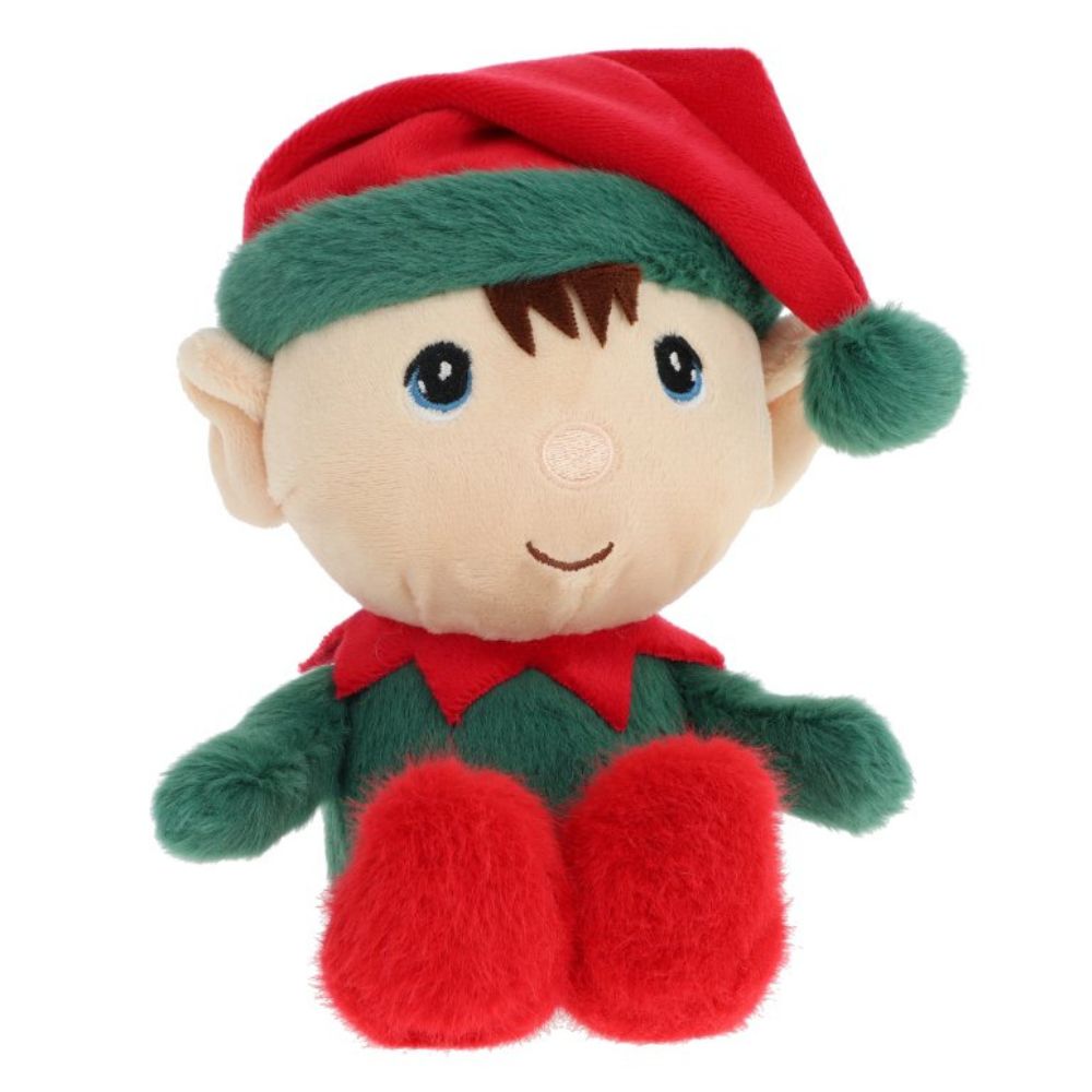 Keel Toys 15cm Christmas Elf Soft Toy – Old Railway Line Garden Centre