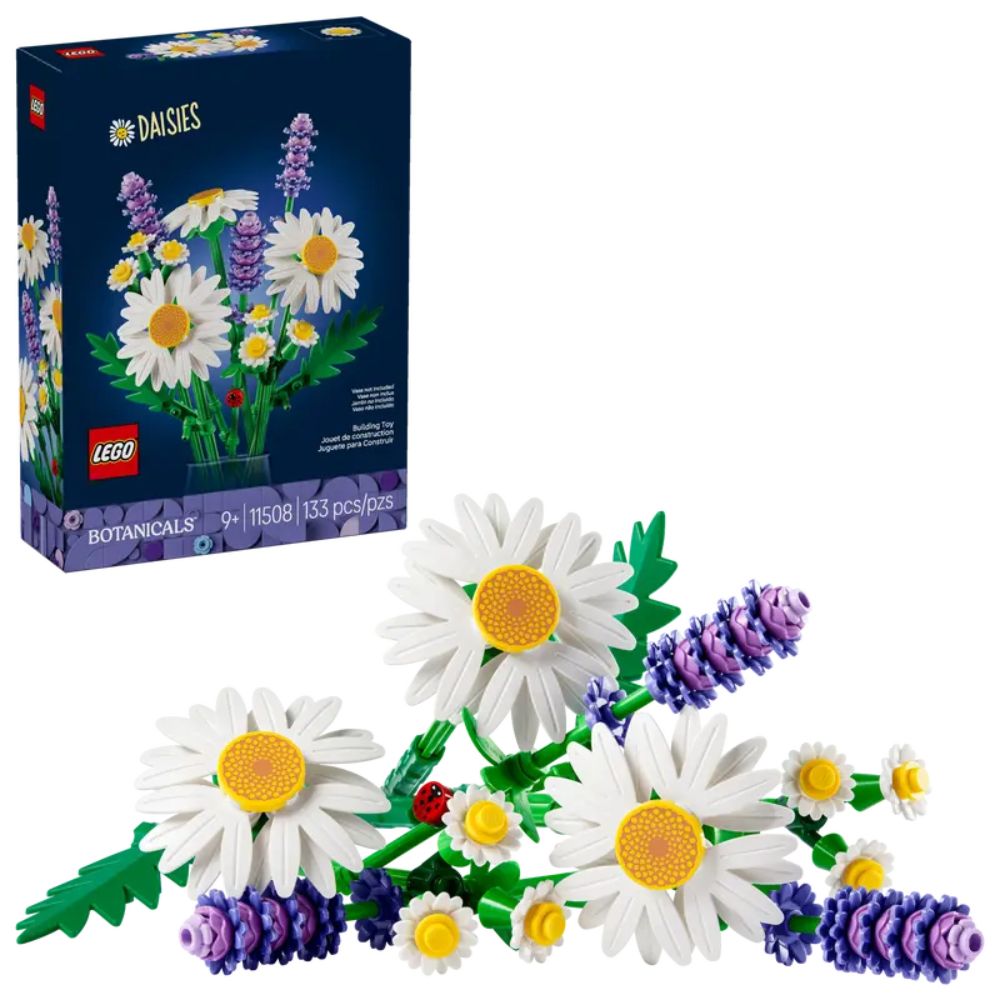 LEGO The Botanical Collection Daisies – Old Railway Line Garden Centre