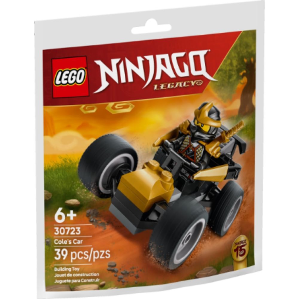 LEGO Ninjago Ninja Cole's Car – Old Railway Line Garden Centre