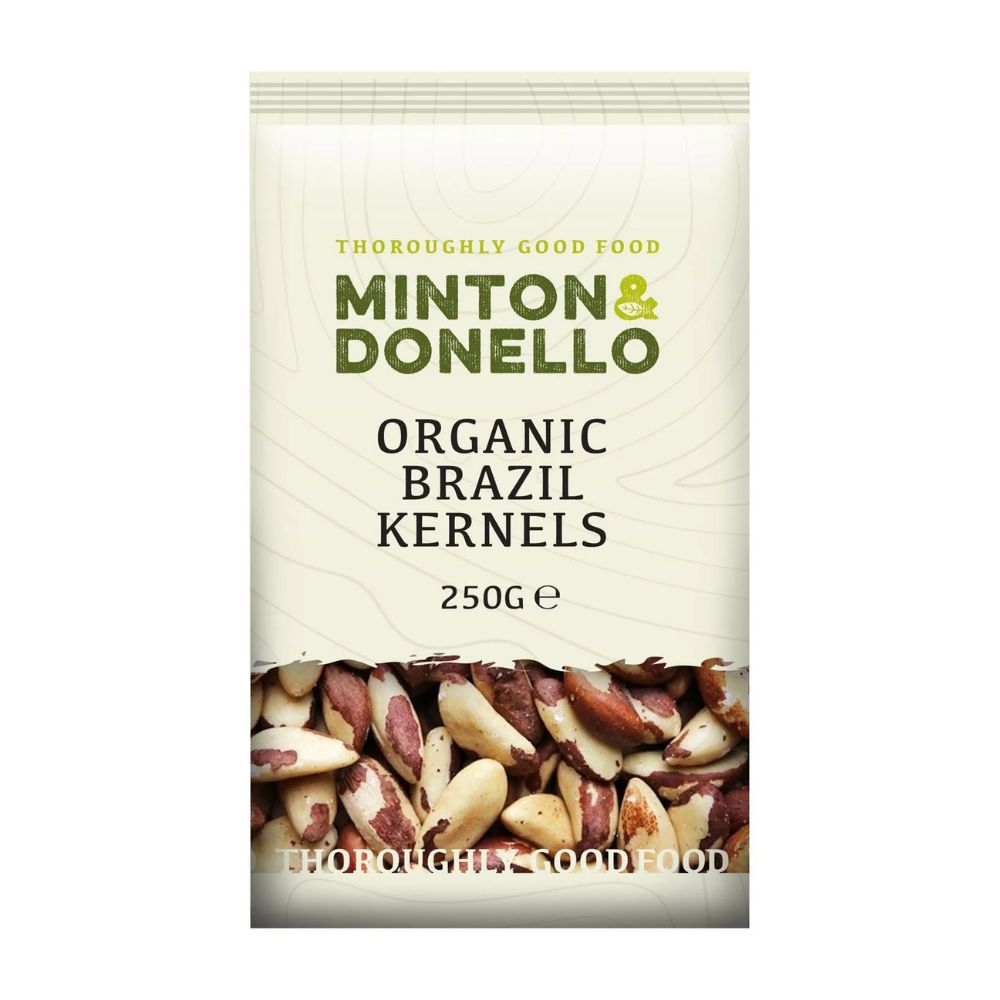 Minton & Donello 250g Organic Brazil Kernels – Old Railway Line Garden ...