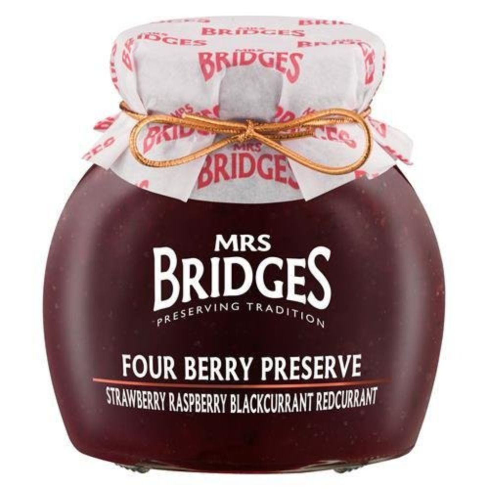 Mrs Bridges 340g Four Berry Preserve – Old Railway Line Garden Centre