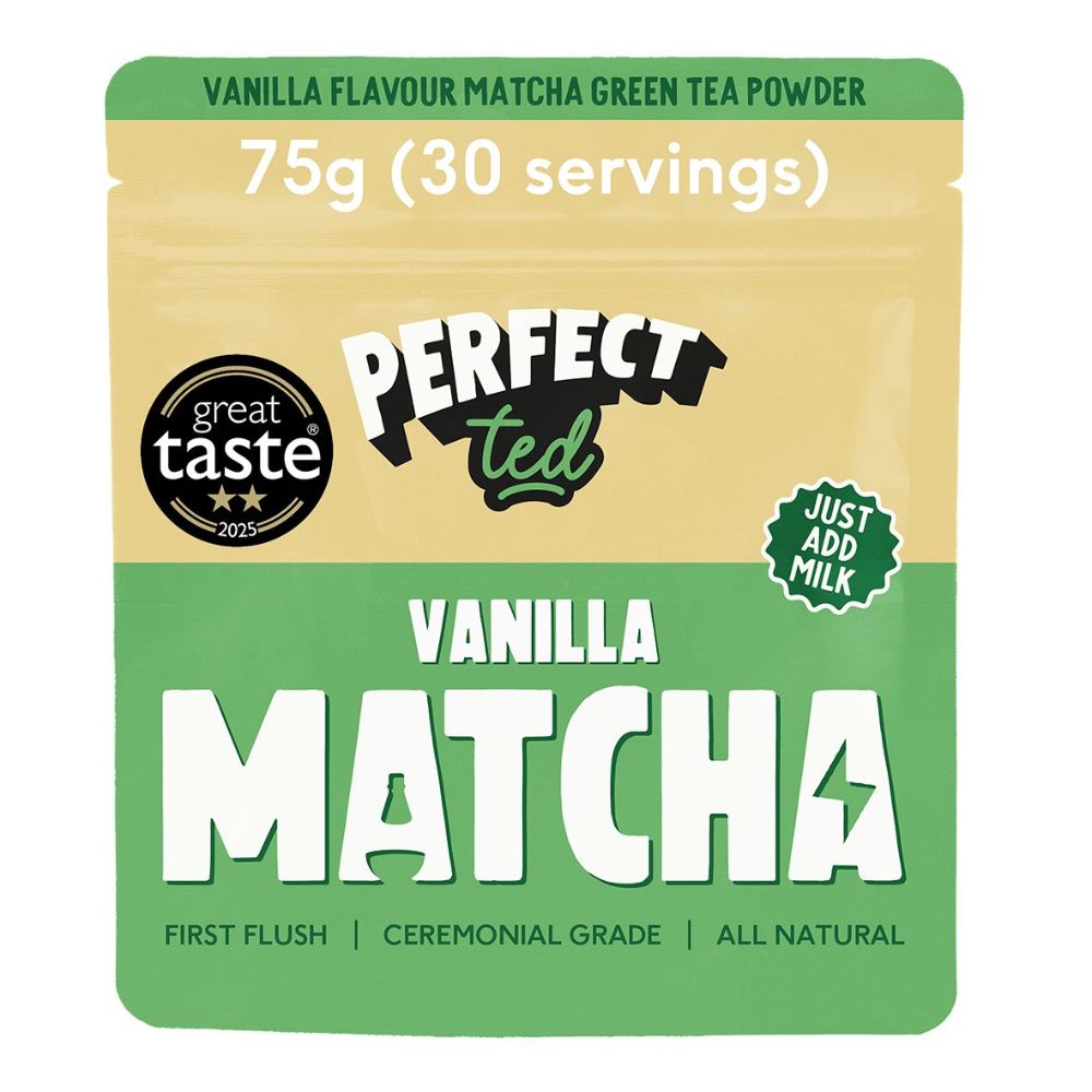 PerfectTed 75g Vanilla Matcha Powder – Old Railway Line Garden Centre