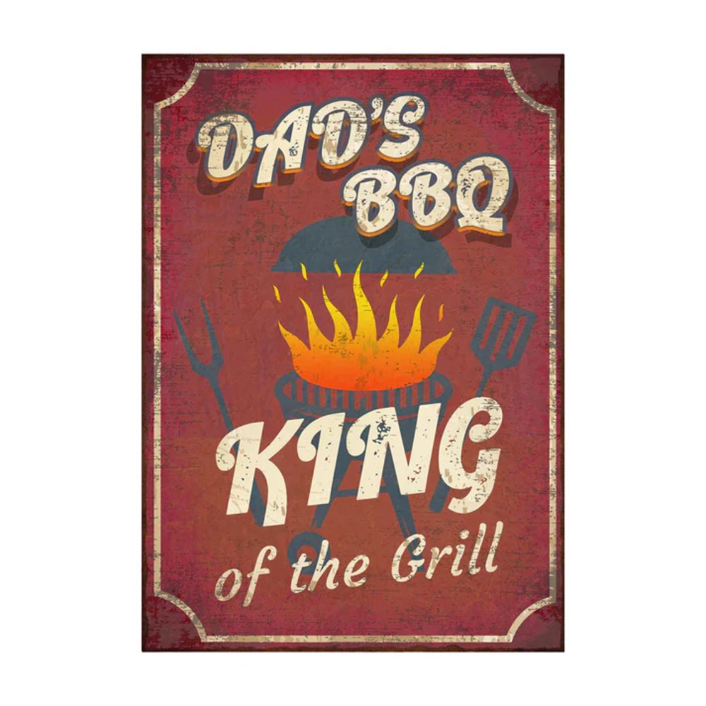 Primus King of the Grill Hanging Metal Wall Sign – Old Railway Line ...