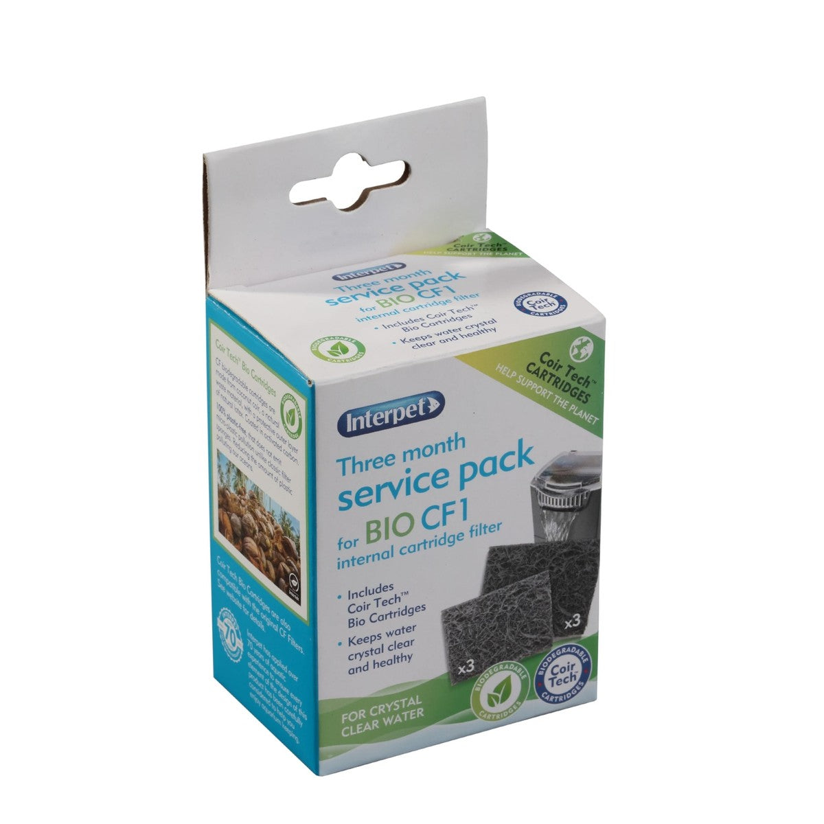 Interpet Internal Cartridge Filter CF1 - 3 Month Service Kit – Old ...