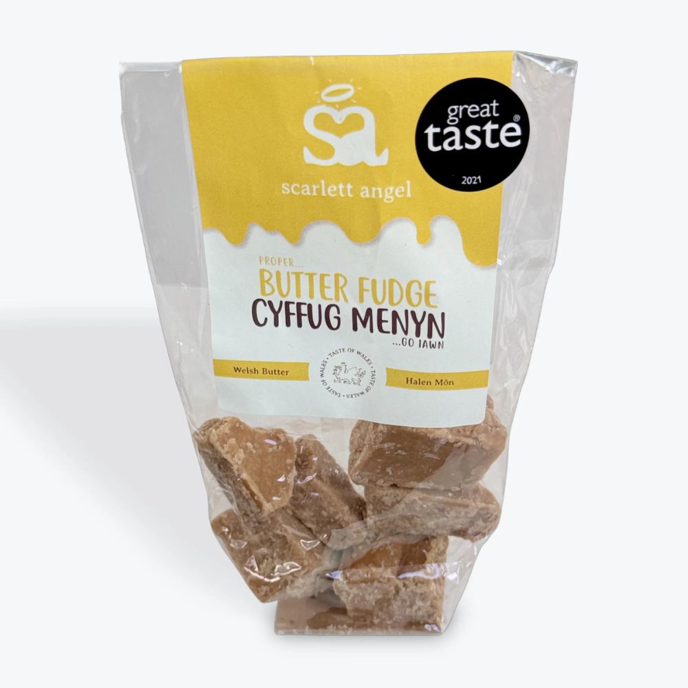 Scarlett Angel 100g Butter Fudge Bag – Old Railway Line Garden Centre