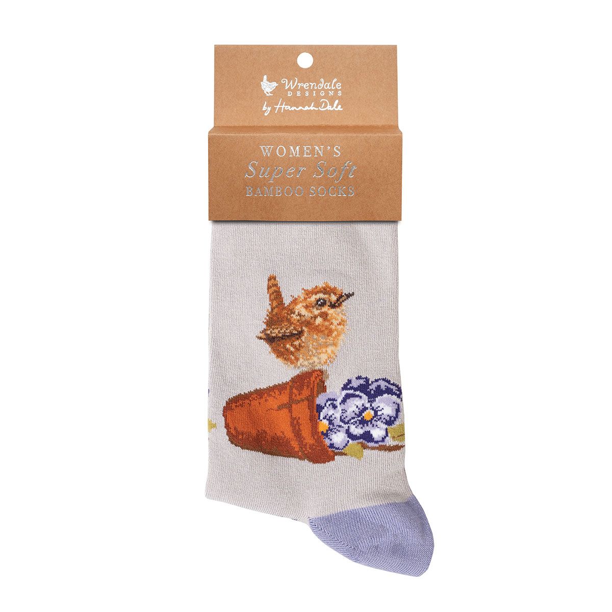 Wrendale 4-7 'Pottering About' Wren Women's Socks – Old Railway Line ...