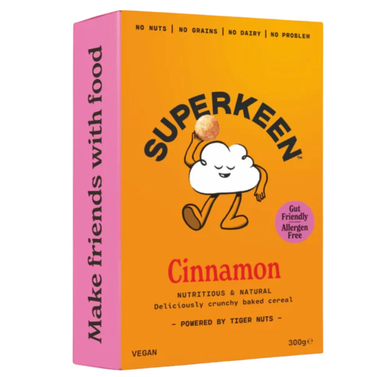 Superkeen 240g Cinnamon Tiger Nut Cereal – Old Railway Line Garden Centre