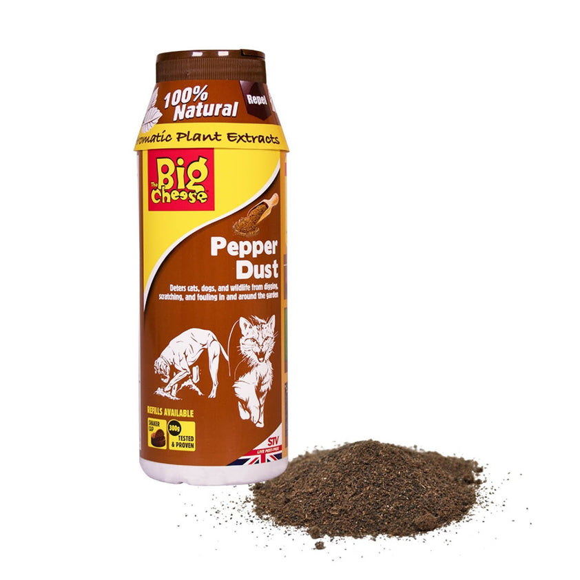 The Big Cheese 300g Pepper Dust Natural Pet Deterrent – Old Railway ...